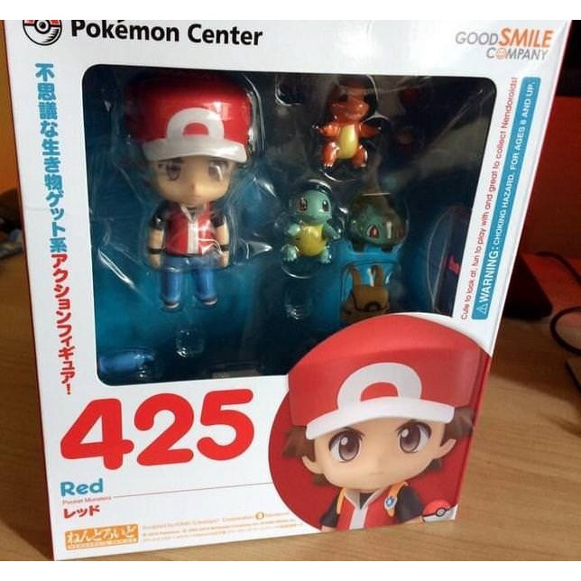 Pokemon Figure Nendoroid Figure Pikachu Bulbasaur Charmander NEW ...