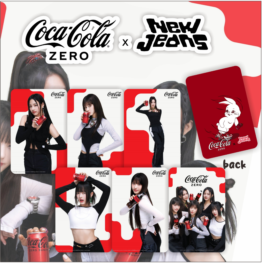 Photocard New Jeans x coca cola, newjeans x mcd Collab | Shopee Philippines