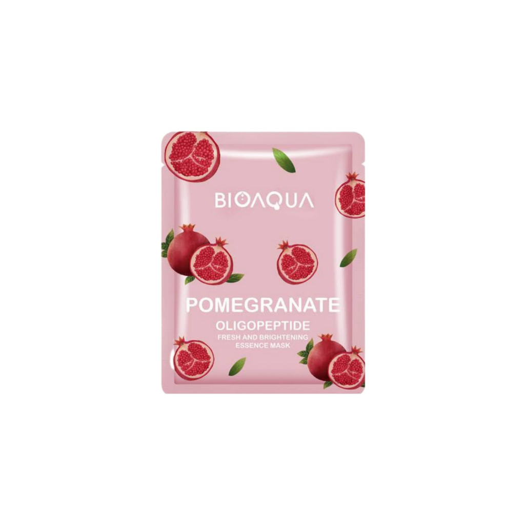 Bioaqua BPOM Sheet Mask POMEGRANATE (25 gr/Pcs) | Shopee Philippines