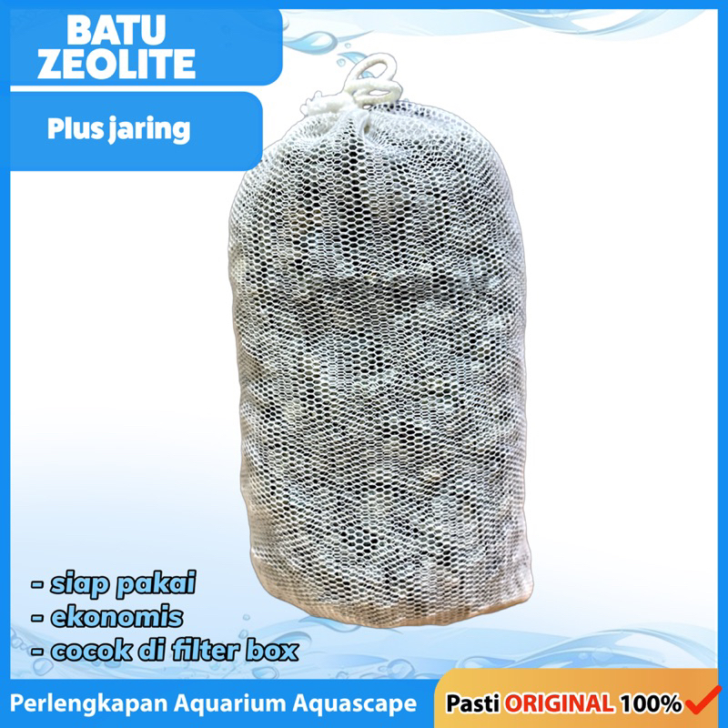 Zeolite ZIOLIT STONE POOL AQUARIUM FILTER MEDIA PLUS NET | Shopee ...