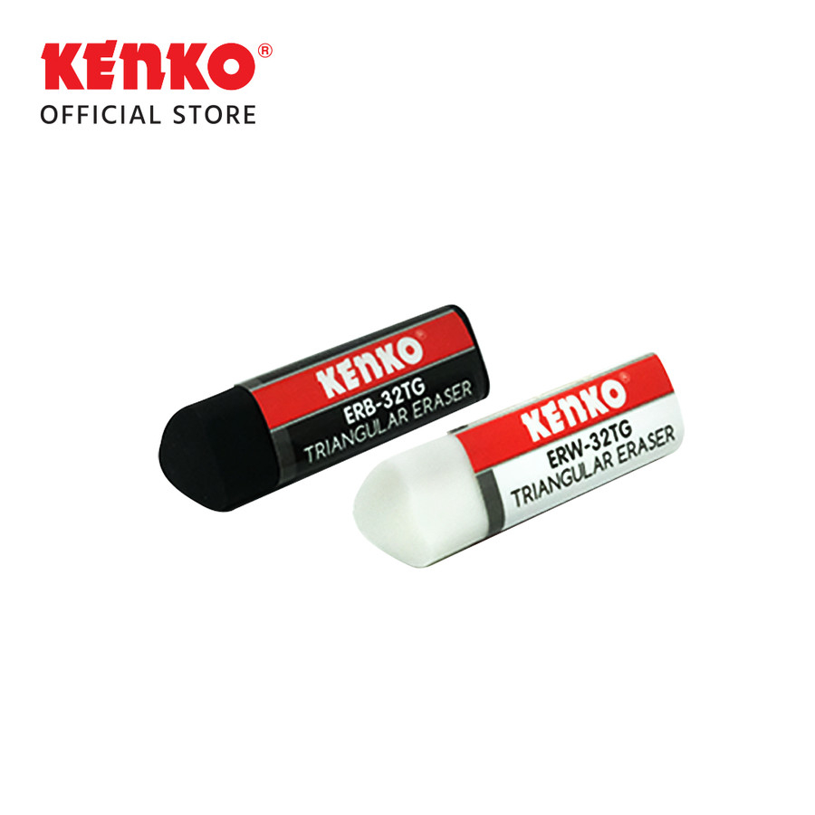 Kenko ERW & ERB-32TG Triangular Eraser | Shopee Philippines