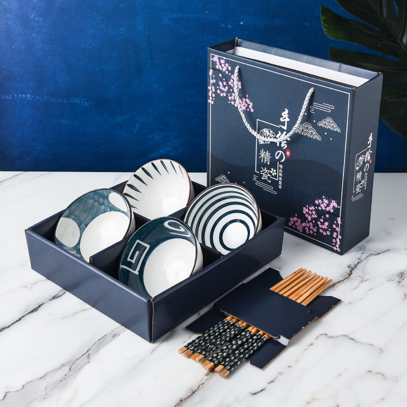 Japanese Bowl Set & Tea Set Gift FREE Box/Beautiful Bowl/Ceramic Bowl ...