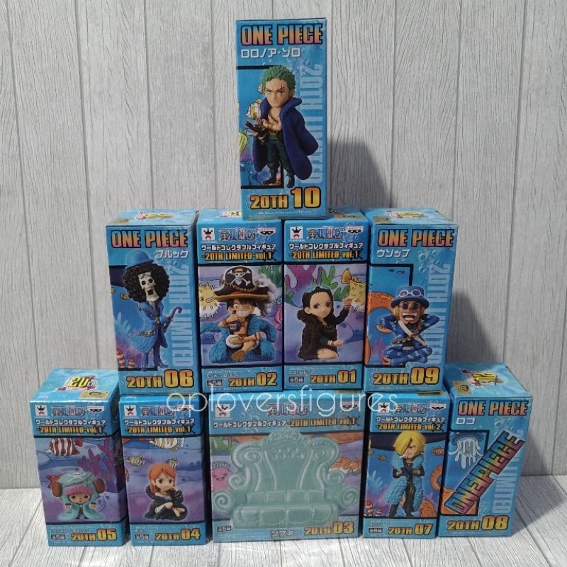 WCF ONE PIECE 20TH ANNIVERSARY LIMITED EDITION | Shopee Philippines