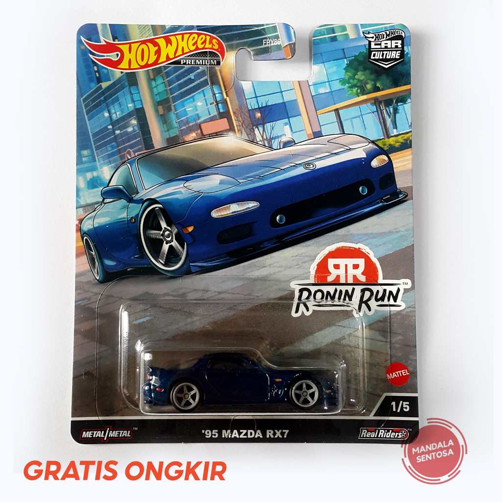 Hotwheels Premium Ronin Run '95 Mazda RX 7 | Shopee Philippines