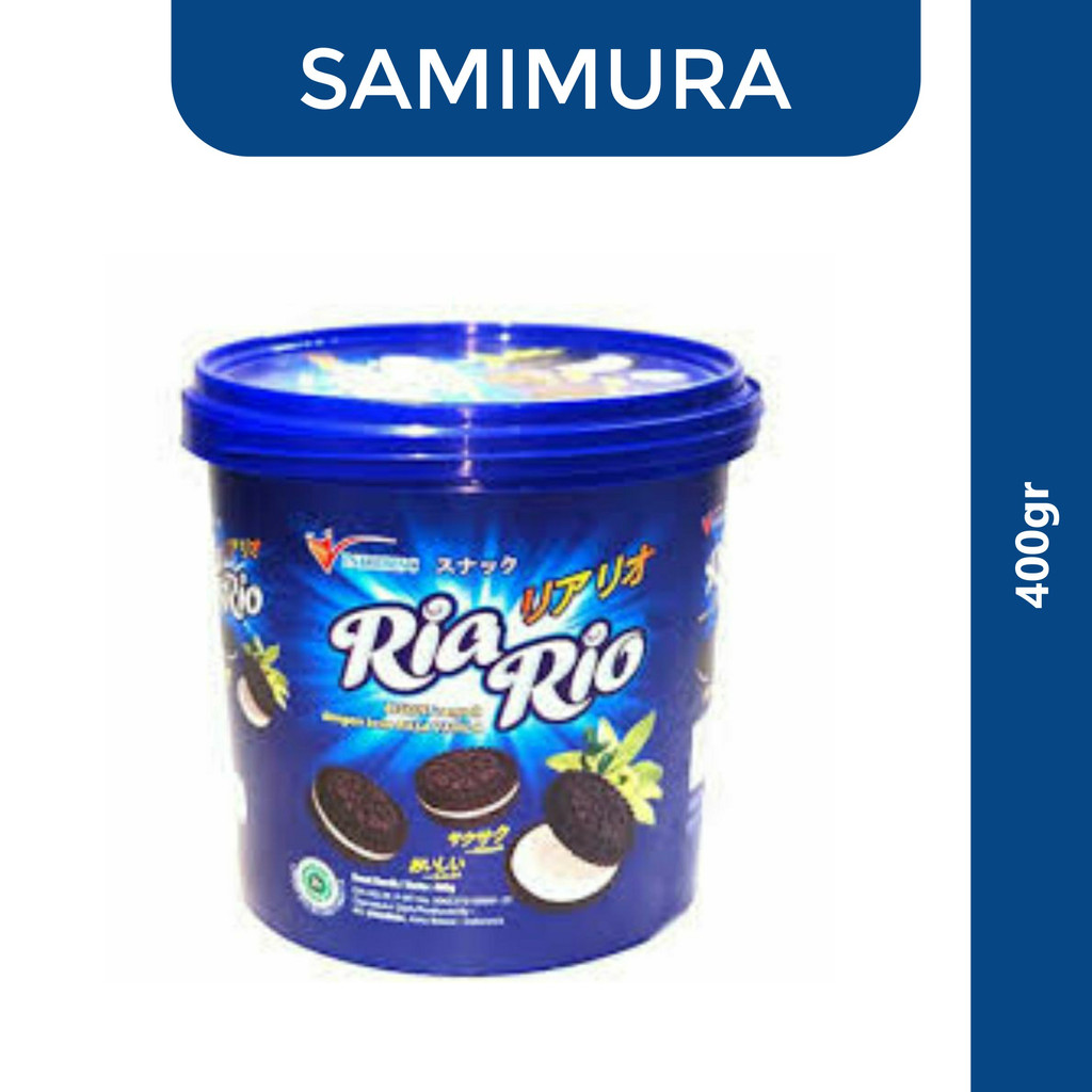 Ria Rio Cookies Cream Vanilla 400gr | Shopee Philippines