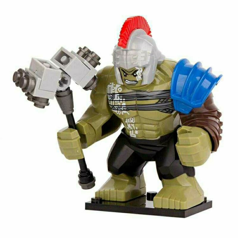 Hulk Gladiator Minifigure Block Toy | Big Figure Bruce Banner Mark ...