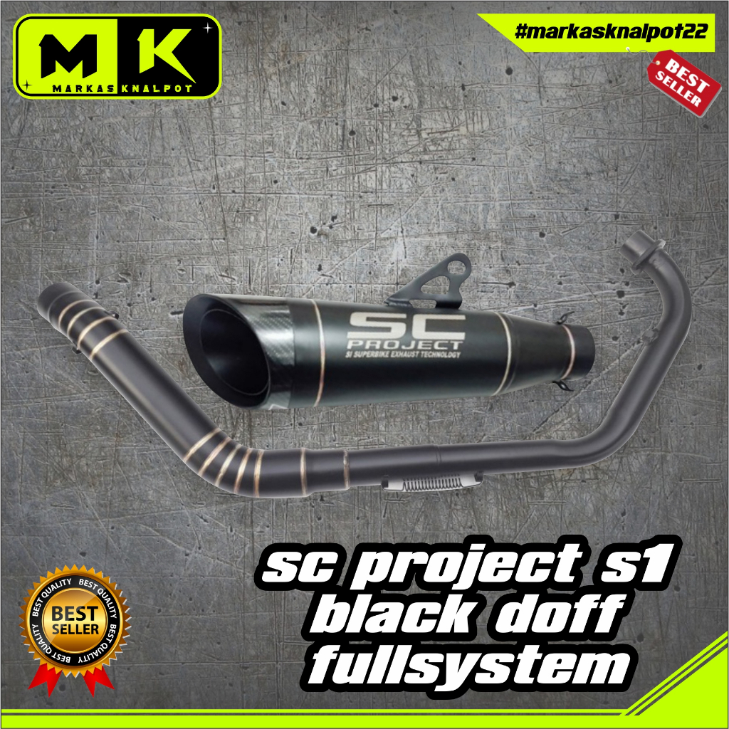 Exhaust racing sc project full, doop full system, viksion motor, CBR/CB ...