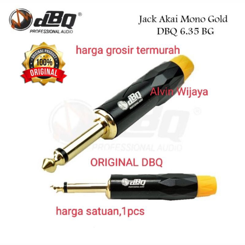 Jack AKAI MONO JECK MIC JACK JEK JAK AUDIO ORIGINAL DBQ | Shopee ...