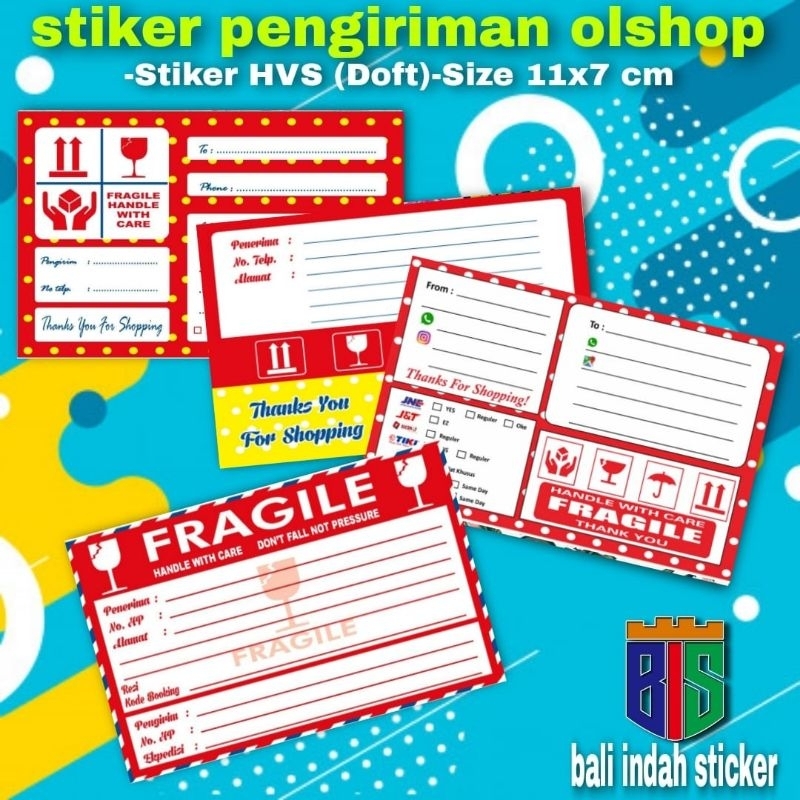 (50 Pcs) ONLINE DELIVERY STICKERS/OLSHOP DELIVERY LABEL STICKERS ...