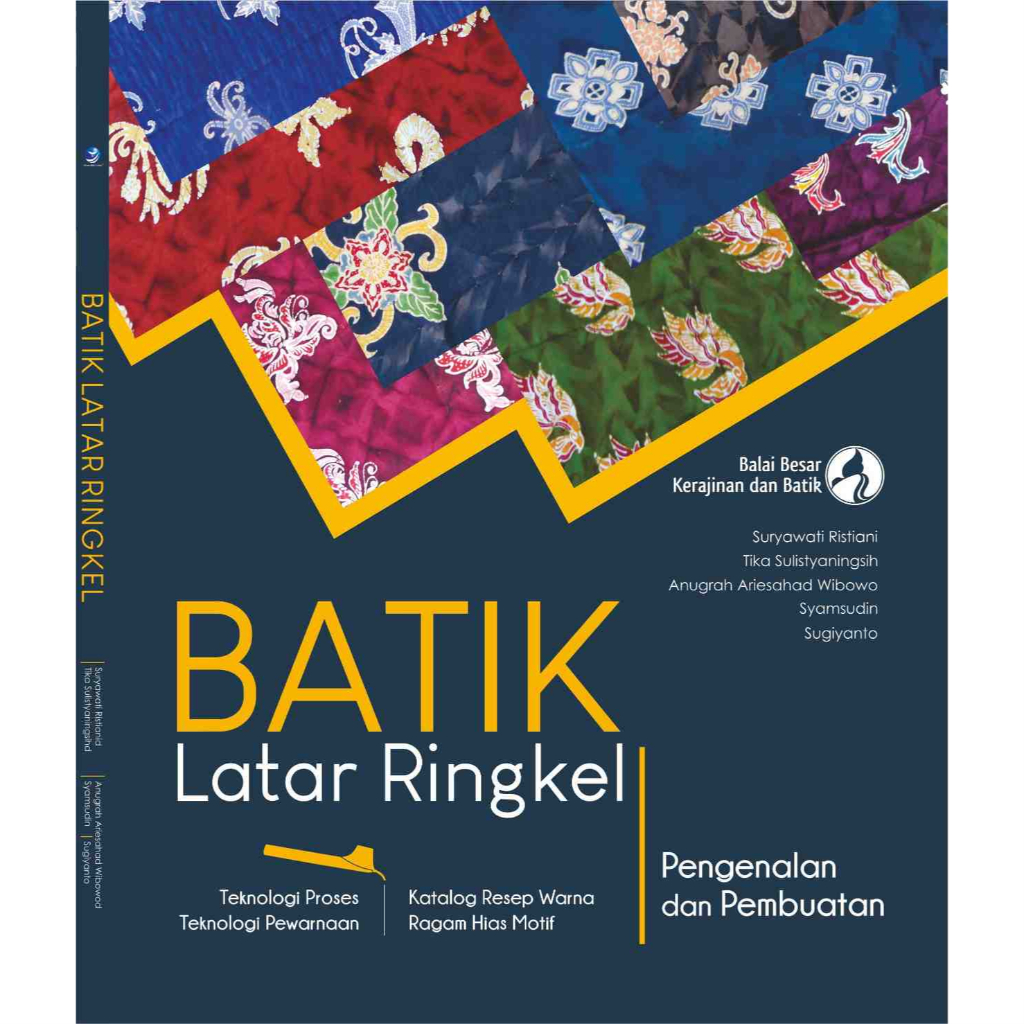 Batik Book Background (Earloop), Recognition And Making | Shopee ...