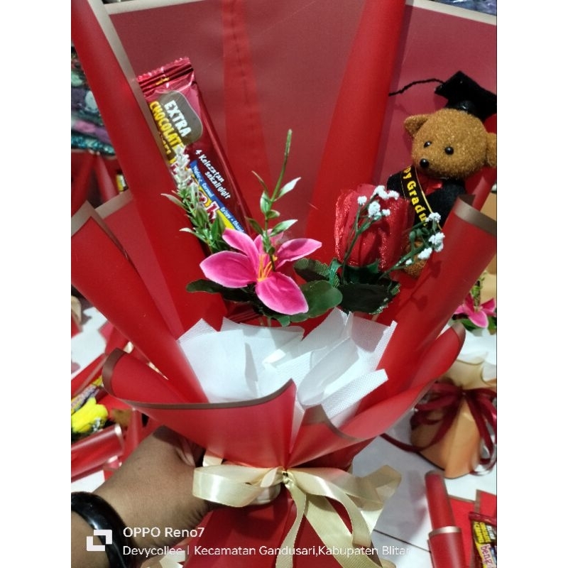Graduation bouquet/Mini bouquet/Mini Graduation bouquet | Shopee ...