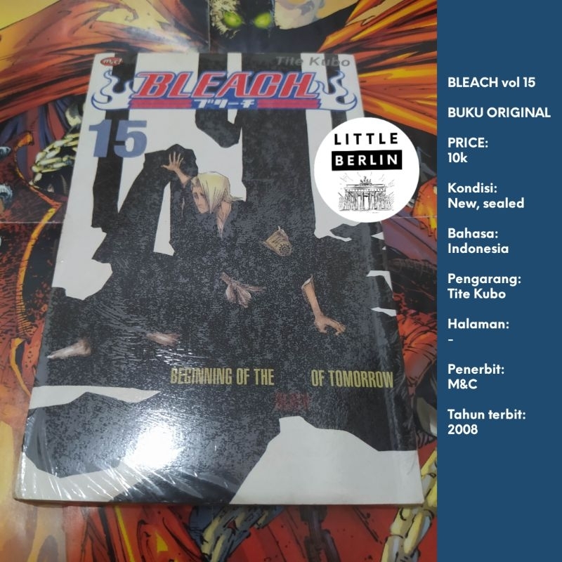 Comic BLEACH 15 Tite Kubo Original | Shopee Philippines