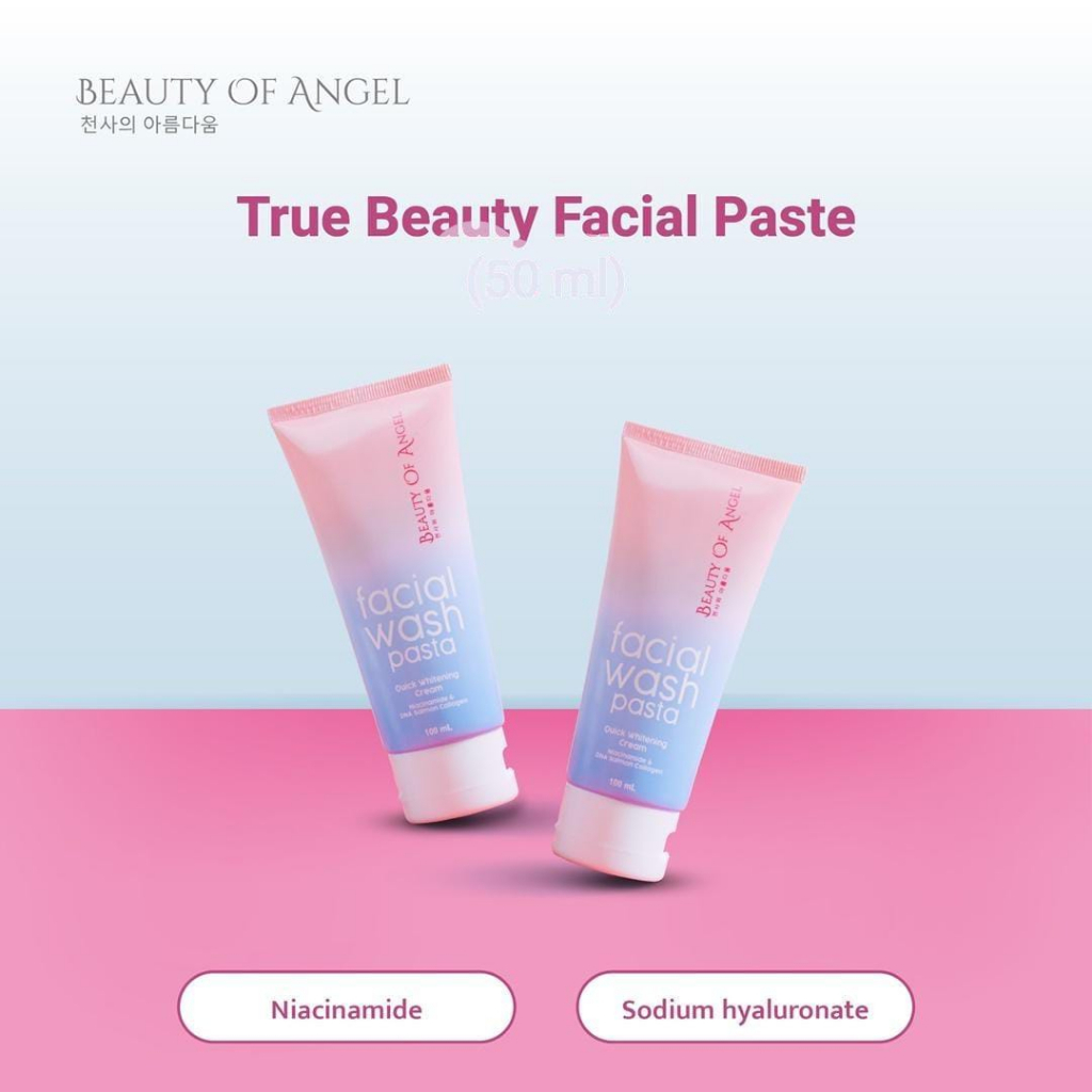 Beauty OF ANGEL True Beauty Facial Paste Facial Wash 100 gr | Shopee ...