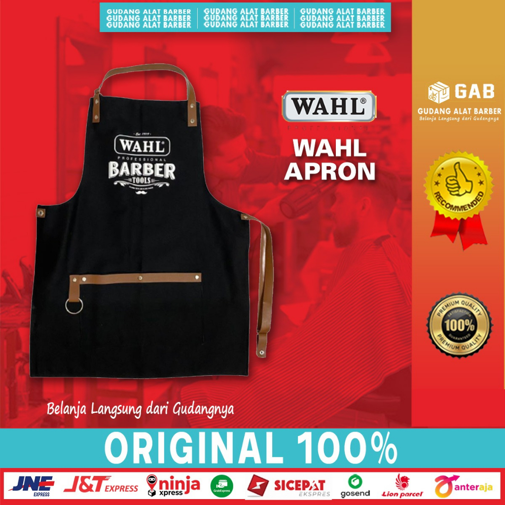 Wahl Apron Original Barbershop Barber Apron | Shopee Philippines