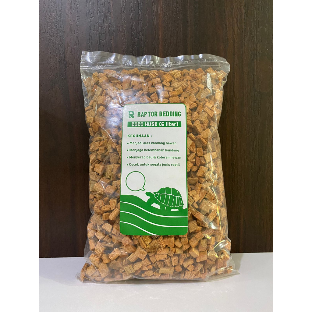 Raptor CocoHusk 6L Packaging / coco husk animal reptile cage mat ...