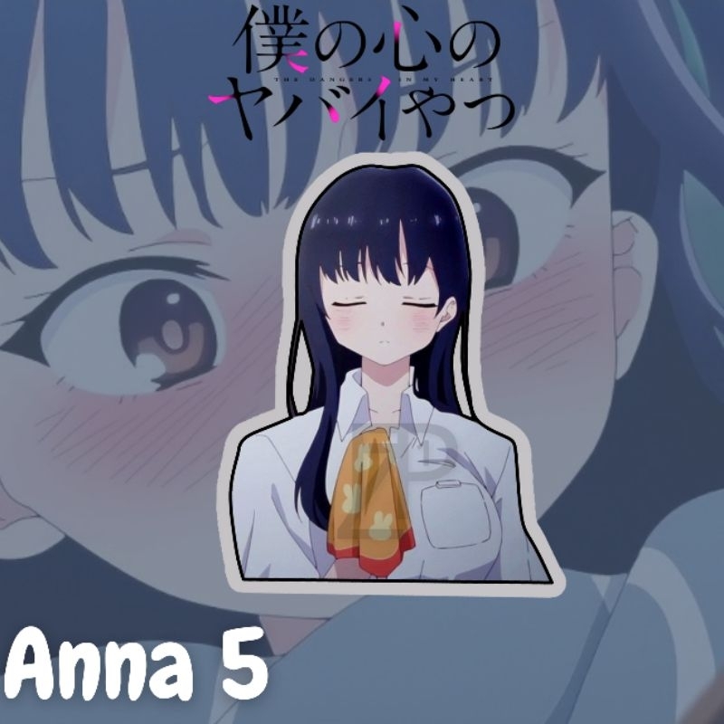 Sticker ANIME ANNA YAMADA BOKU NO KOKORO NO YABAI YATSU (waterproof ...