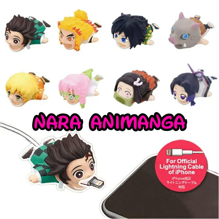 Nara Animanga Data Cable Protector Cable Bite Anime Kimetsu No Yaiba ...