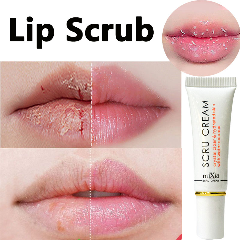 Lip Scrub Moisturizing Lip Scrub Ksfoliasi Gel Lip Therapy Dry Biber ...