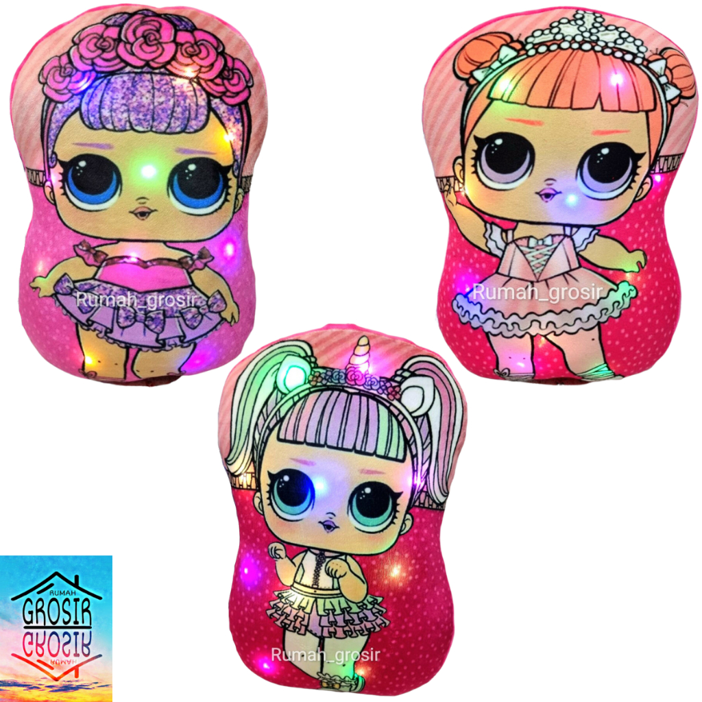 Lol Surprise Doll Pillow Fullbody LED Lights | Shopee Philippines