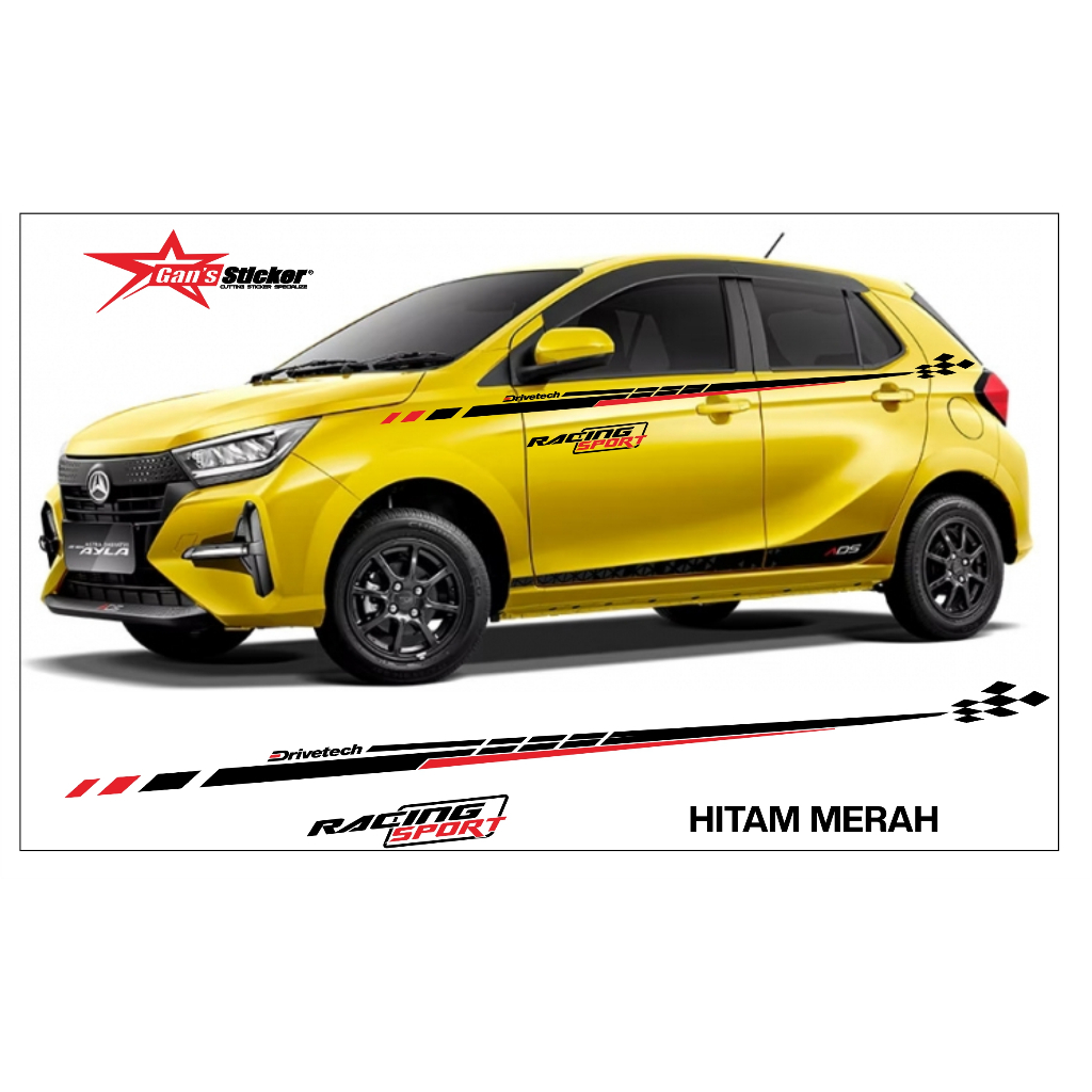 Sticker daihatsu ayla 2023 Accessories ayla 2023 sticker ayla | Shopee ...