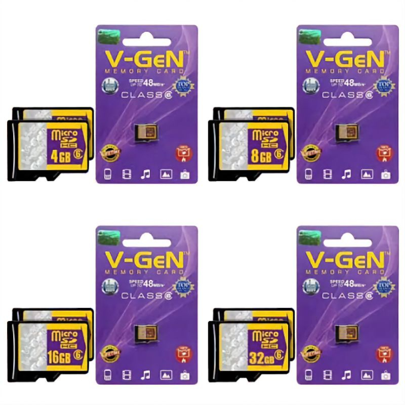 MMC V-Gen Class 6/ Memory V-Gen Class 6 / V-Gen Class 6 Memory Card ...