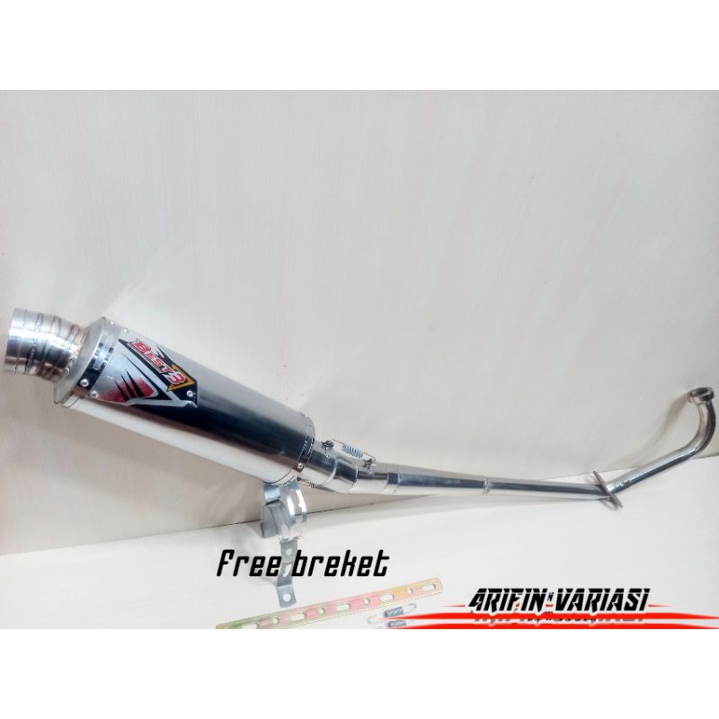 BEST 3 RACING EXHAUST Bobokan Exhaust Full System Jupiter Mx old ...