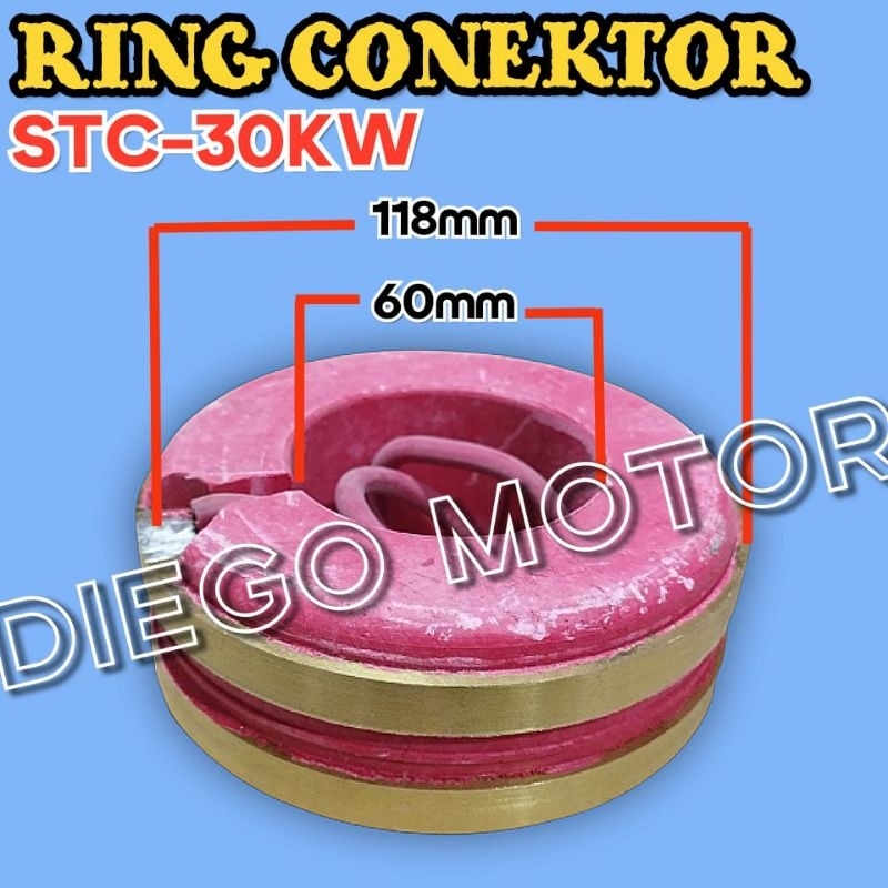 Stc30 30KW Ring Brass Slip Ring Connector Electric Dynamo Alternator ...