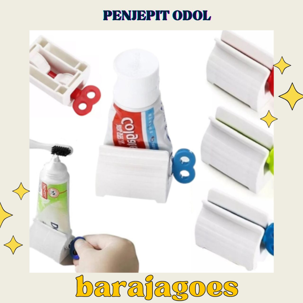 Toothpaste Dispenser Roll Swivel Roll Manual Toothpaste Holder Squeezer ...