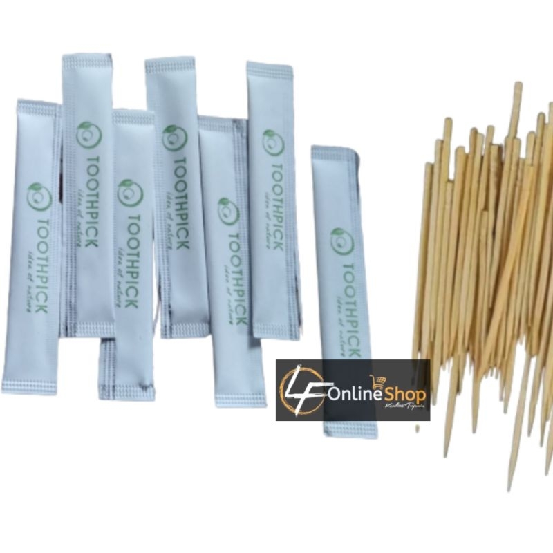 30 Packs of Sterile Ion Bamboo Toothpicks - Kendari | Shopee Philippines