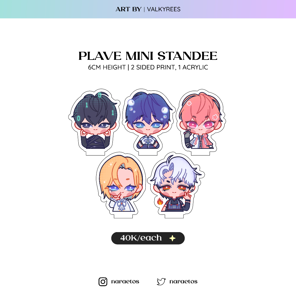 Plave Mini Standee (6cm Height) | Shopee Philippines