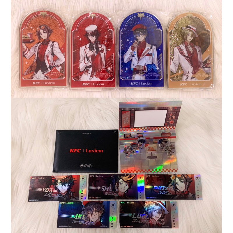 Kfc x Luxiem Ticket Pop Up NIJISANJI EN | Shopee Philippines