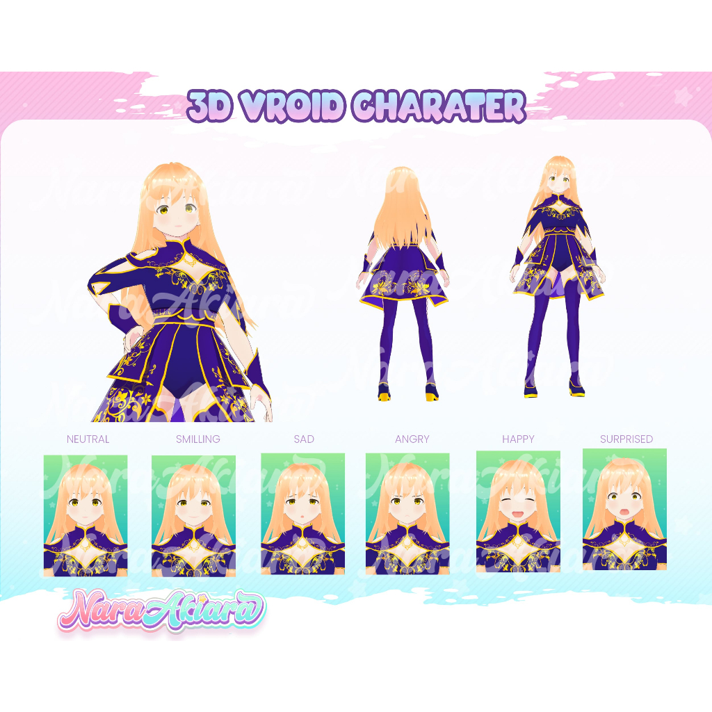 Look Unique to Your Streaming with Ready-to-Use 3D Vroid Characters ...