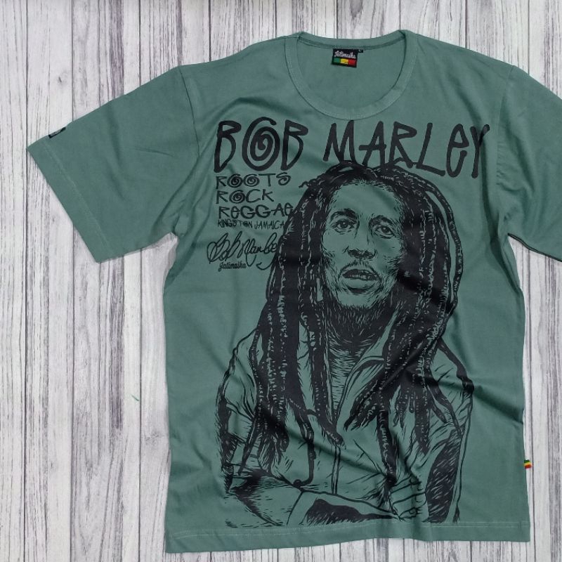 Jatimaika tshirt bob marley Music reggae Hair dreadlock T-Shirt jamaica ...