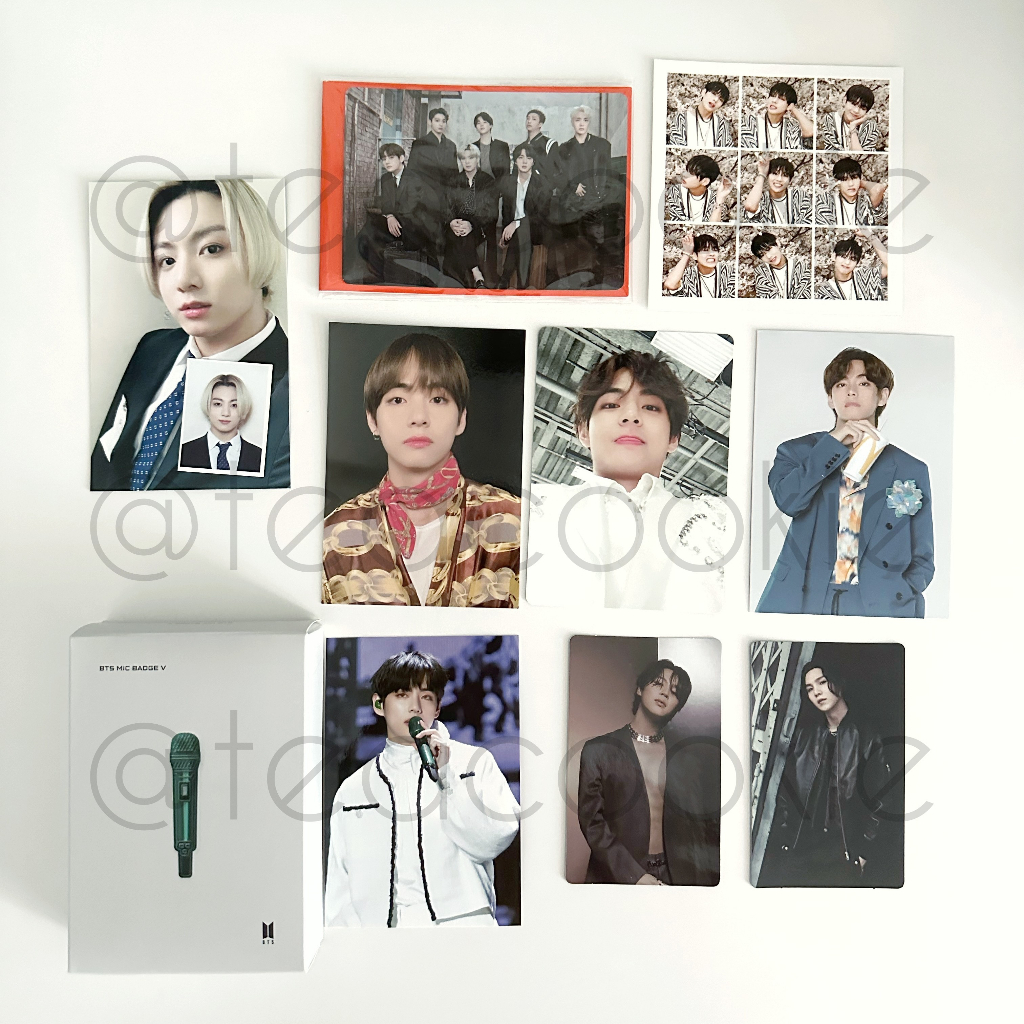 BTS Taehyung V Jungkook PTD HYYH PT 1 CLip Board Mutser Melet SYS Ring ...