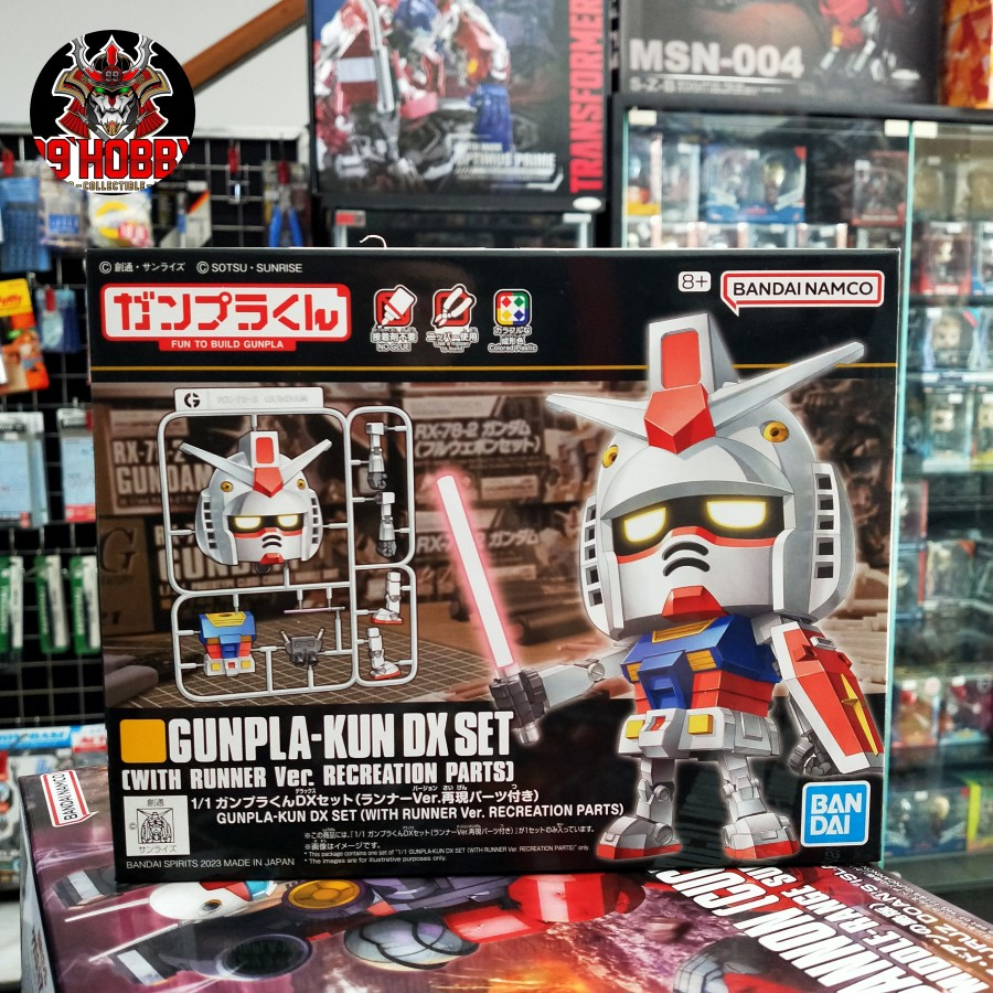 1/1 Gunpla Kun DX Set With Runner Bandai | Shopee Philippines