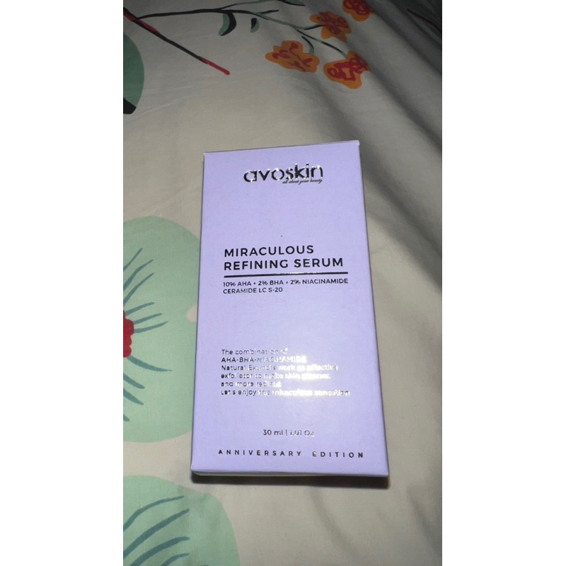 MSBB - Avoskin Miraculous Refining Serum Anniversary WAREHOUSE | Shopee ...