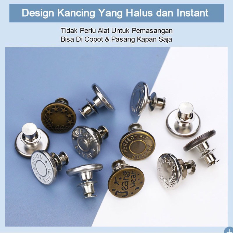 Universal premium jeans Buttons Can Be Used | Shopee Philippines