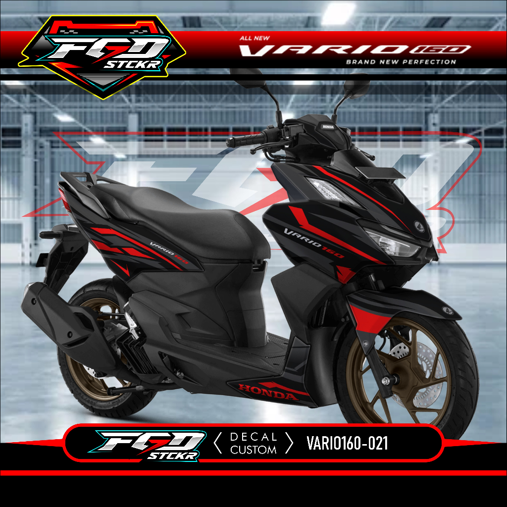 Decal Sticker Fullbody Honda All New Vario 160 - Variation List Motor ...