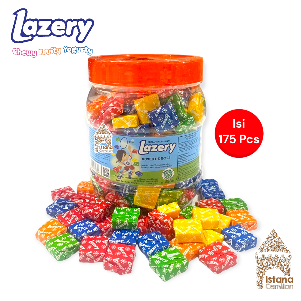 Lazery Soft Candy Fruit Sugar Jar (175 pcs) | Shopee Philippines