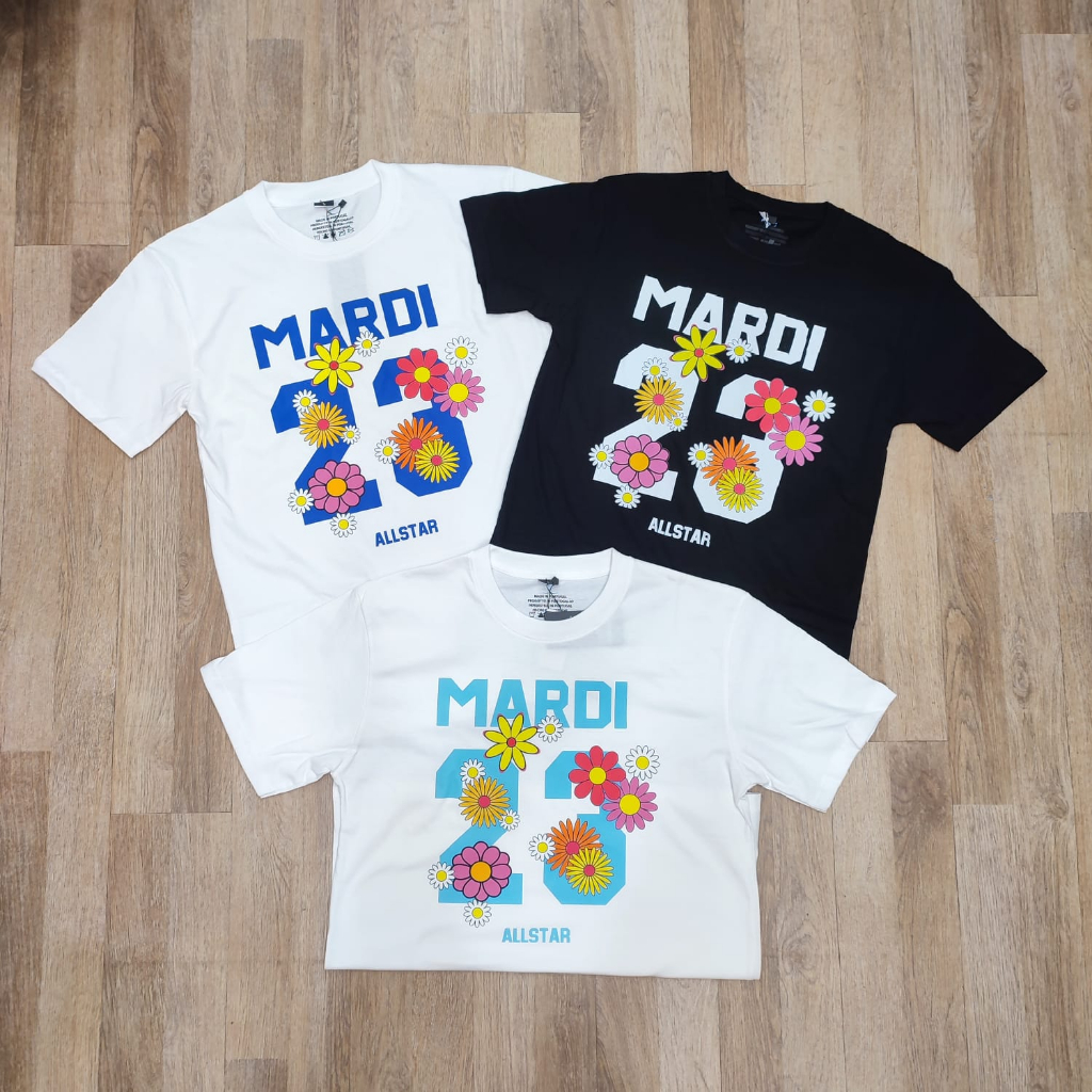 Mardi Bunga 23 Premium Women's Men's T-Shirt (Big Size) | Shopee ...