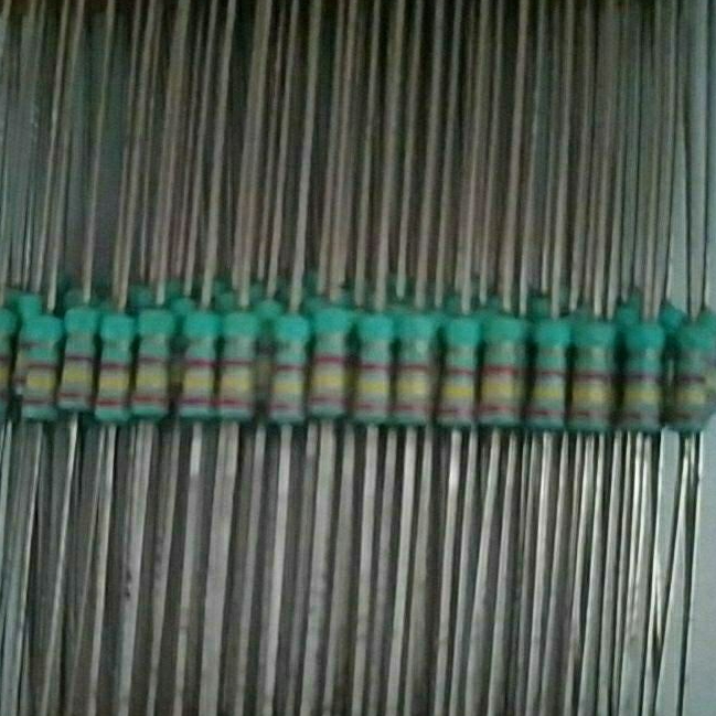 Resistor 2k4 ohm 1/4 watt 1% 10pcs japan | Shopee Philippines