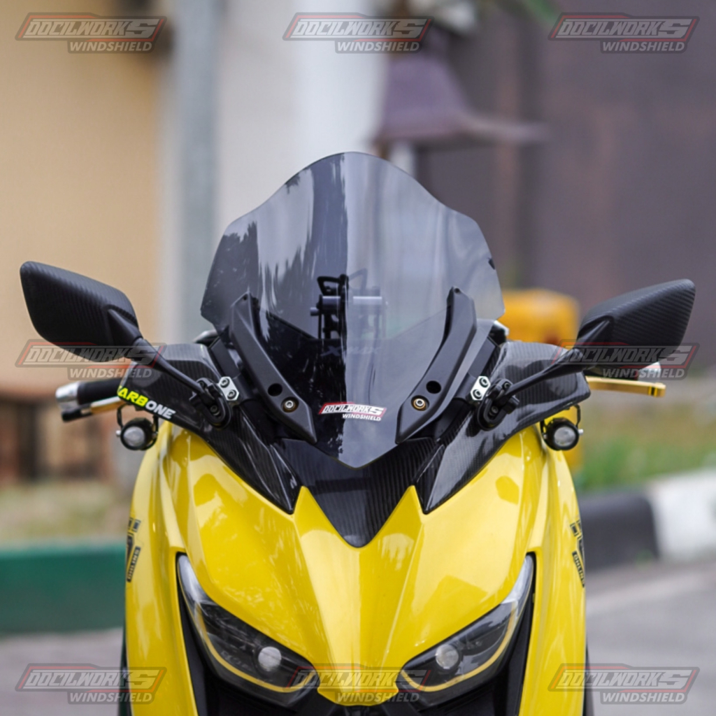 Visor Windshield Xmax NEW & OLD 4mili Bubble Model By Docilworks ...