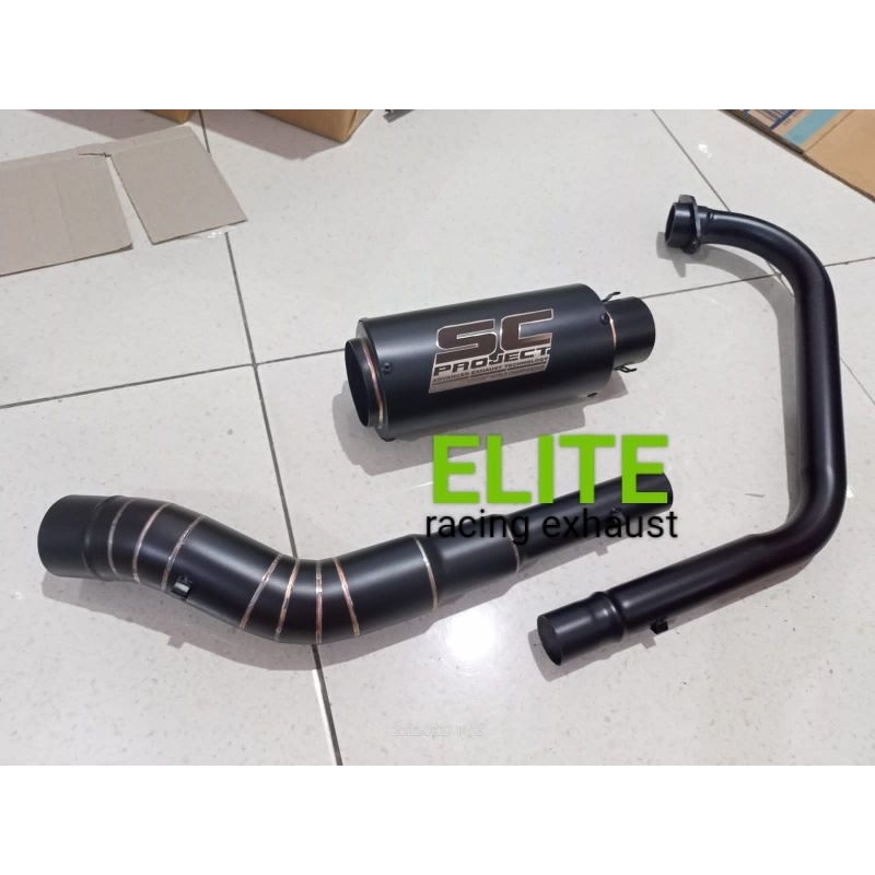 Sonic 150 Exhaust racing sonic 150 Exhaust Honda sonic Knows racing Pot ...