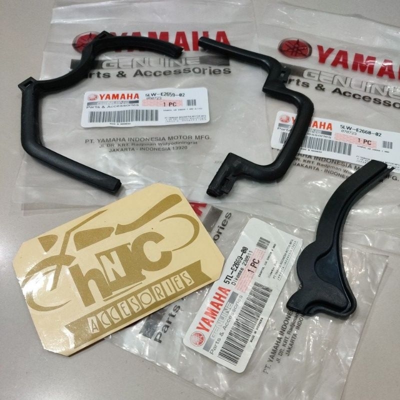 MESIN Rubber ENGINE COVER RIGHT LEFT MIO SPORTY SMILE SOUL VINO NOUVO ...