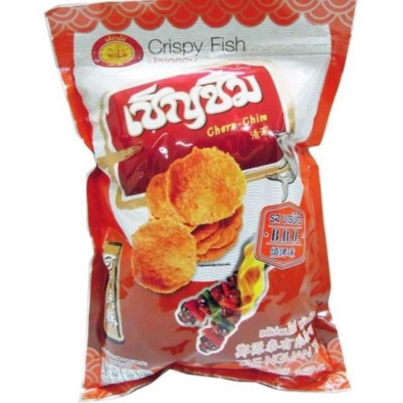 Boat Crispy Fish BBQ 130g Snack Fish Flavor BBQ Snack Thailand | Shopee ...
