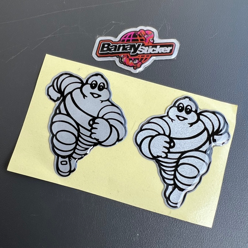 3D embossed MICHELIN LOGO EMBLEM STICKER | Shopee Philippines
