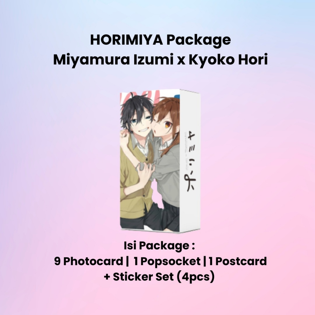 Horimiya Package Miyamura Izumi x Kyoko Hori | Shopee Philippines