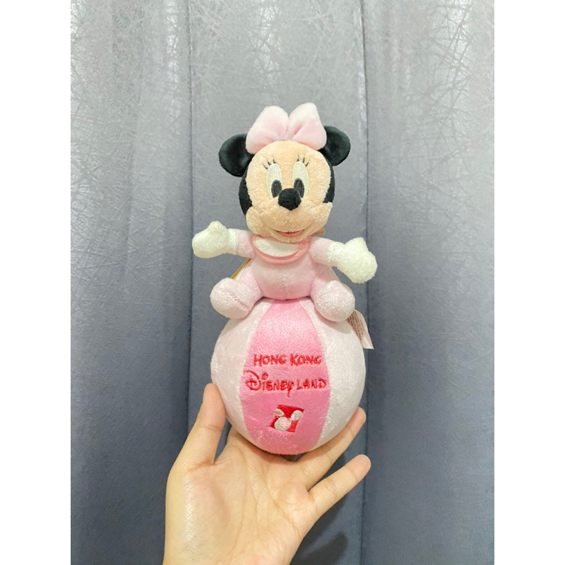Original 22cm Ball Baby Minnie Mouse Character Doll / Original Baby ...