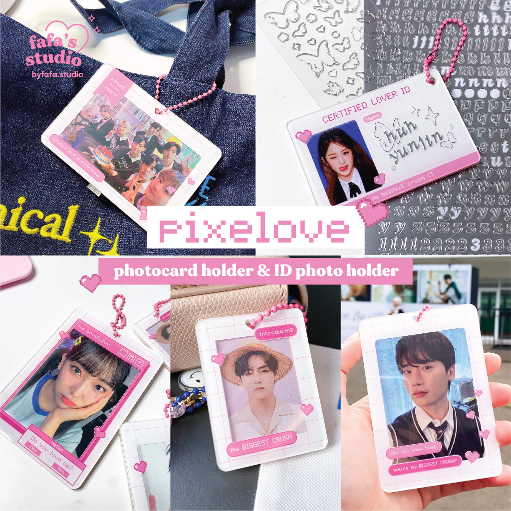 Pixelove collection photocard holder & ID photo holder by @byfafa ...