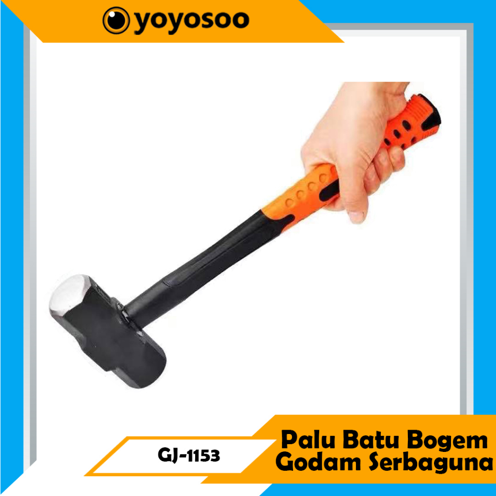 Fiber Handle Stone Hammer 2 LB - 3 LB Bogem Hammer | Shopee Philippines